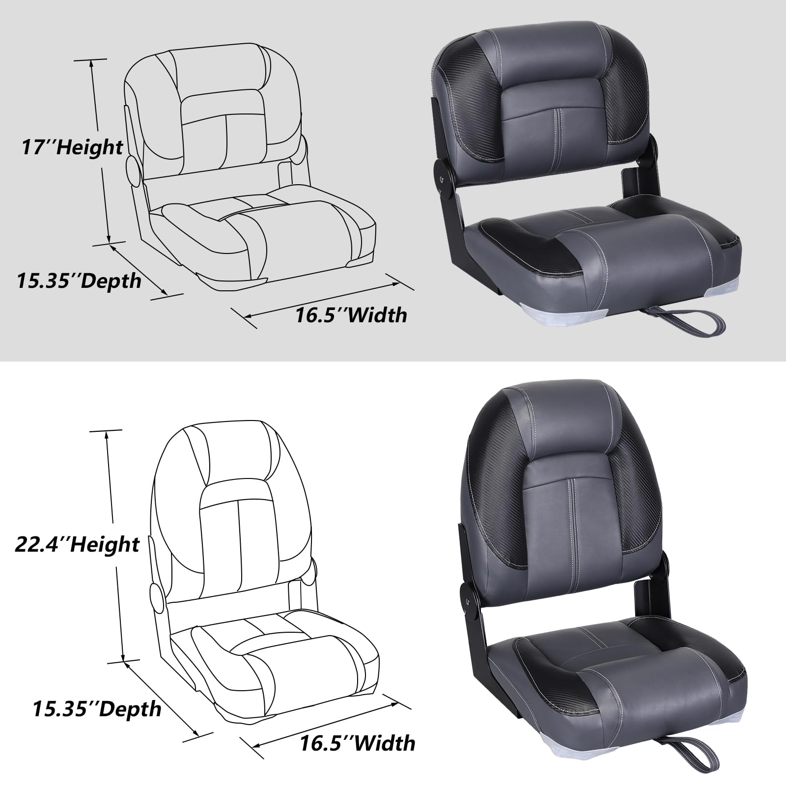 Boat Seats | Pontoon, Fishing, Bass Boat Seats- Leader Accessories®
