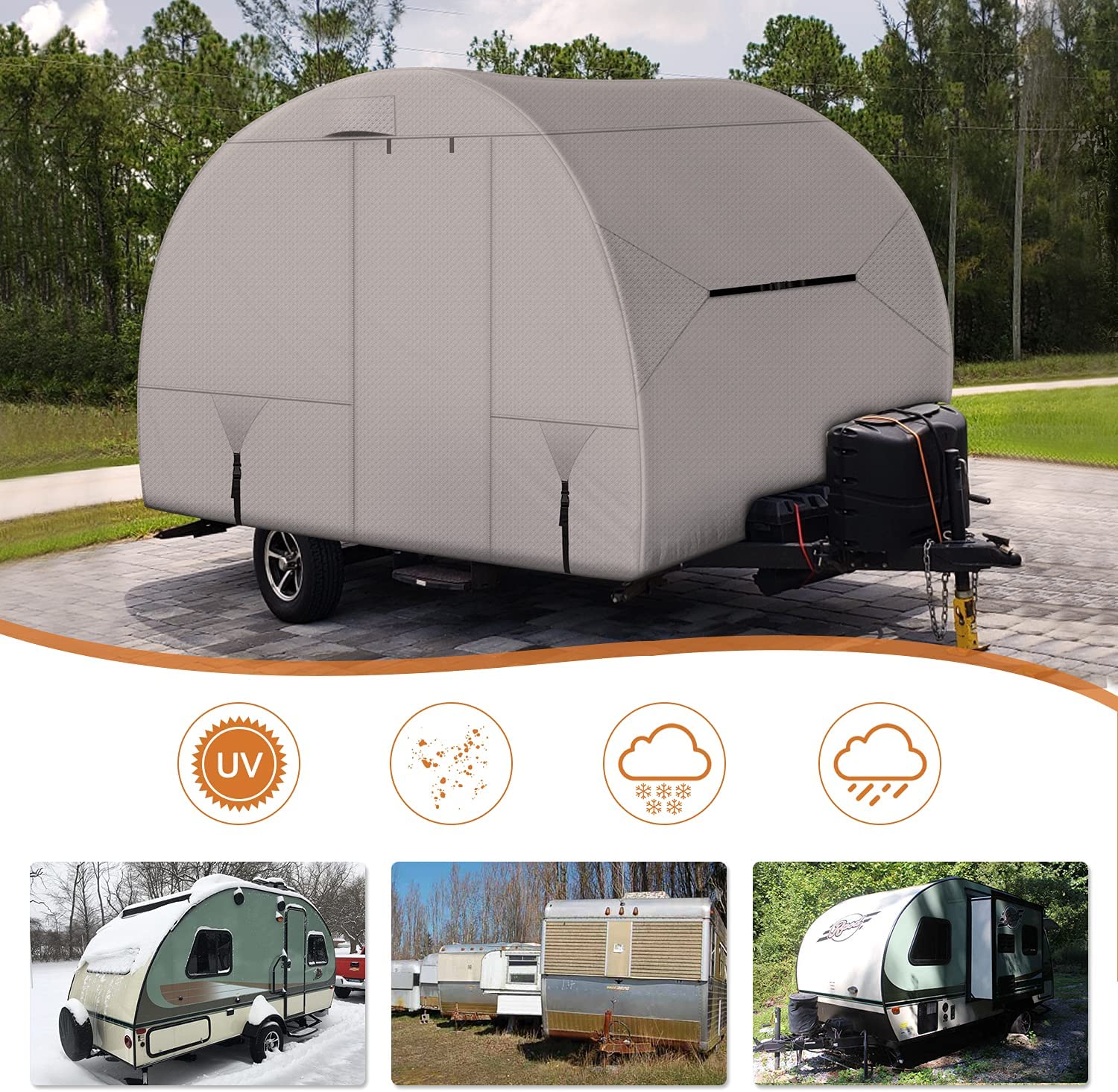 Travel Trailer Cover R-Pod Cover RV Cover | Leader Accessories