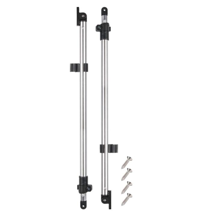 Adjustable Bimini Rear Support Poles Universal Marine Grade Aluminum P ...