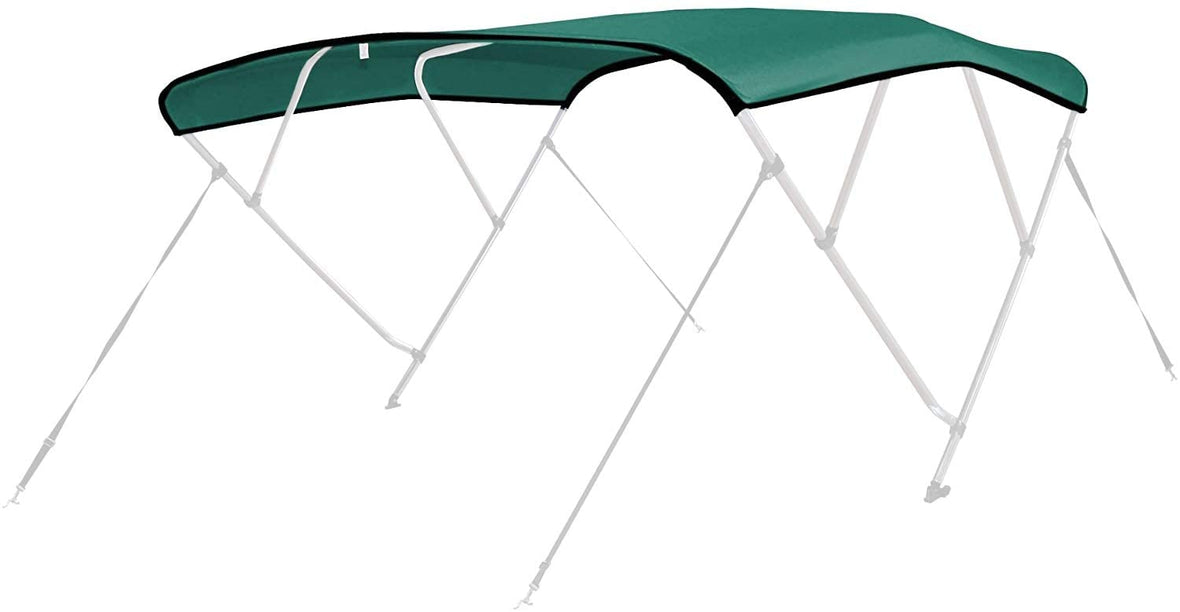 3 Bow Bimini Top for Pontoon Boat LIGHT GREY - Yatch | Leader Accessories